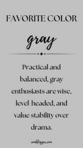What Your Favorite Color Says About You - Ann Blogger