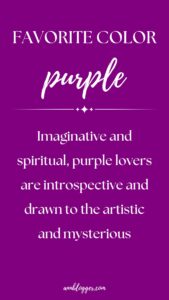 What Your Favorite Color Says About You - Ann Blogger