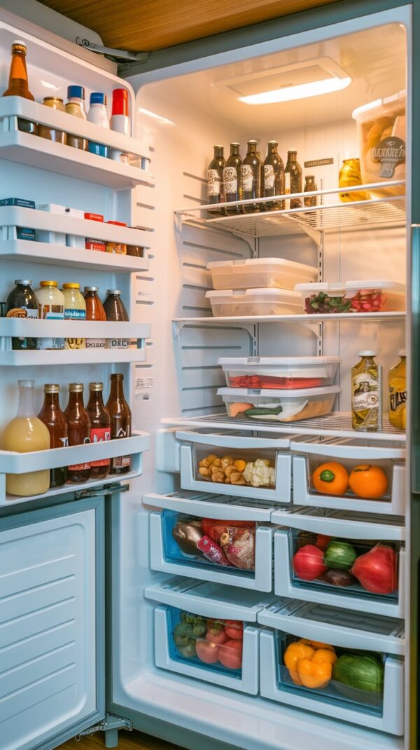 5 Aesthetic Fridge Organization Tips - Ann Blogger